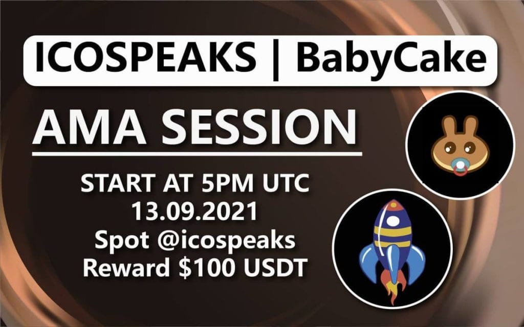 Ask Me Anything with BabyCake at ICO Speaks: - AMA Recap