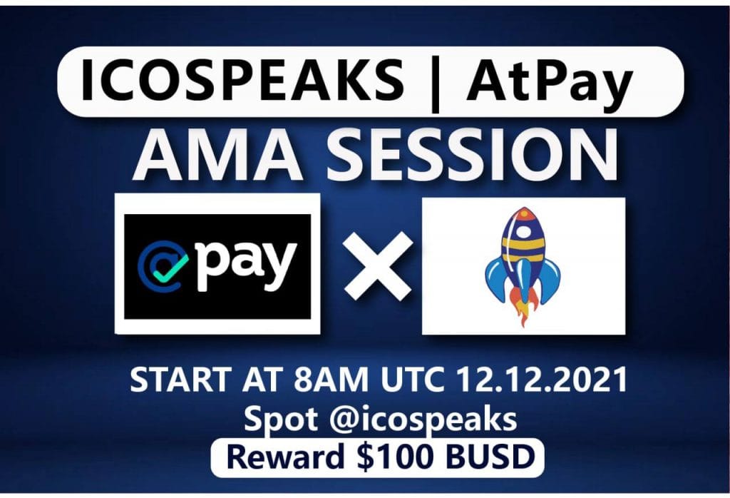 Ask Me Anything with AtPay at ICO Speaks: Summary - News